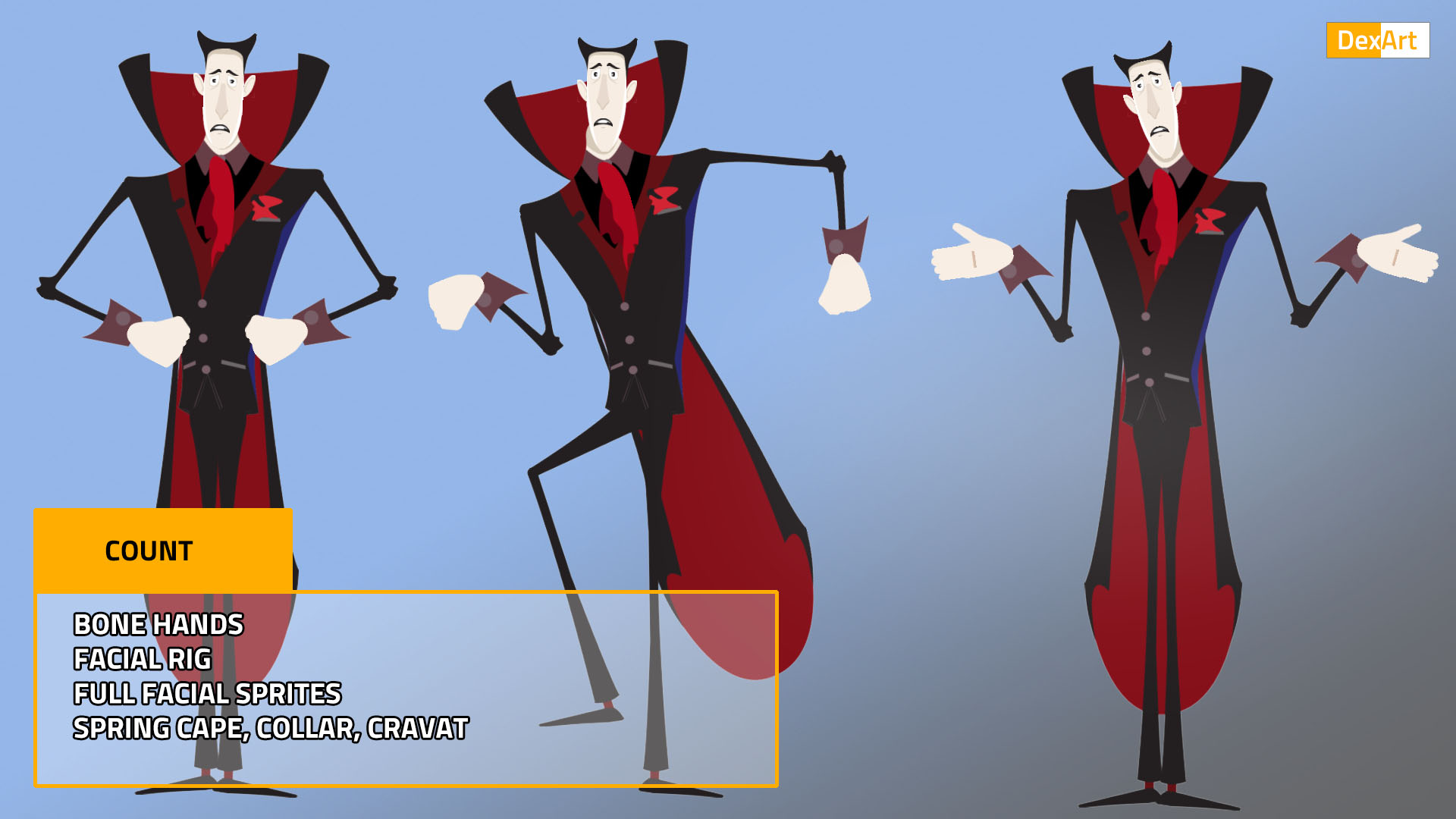 Count - Cartoon Animator/Actor - Reallusion Content Store