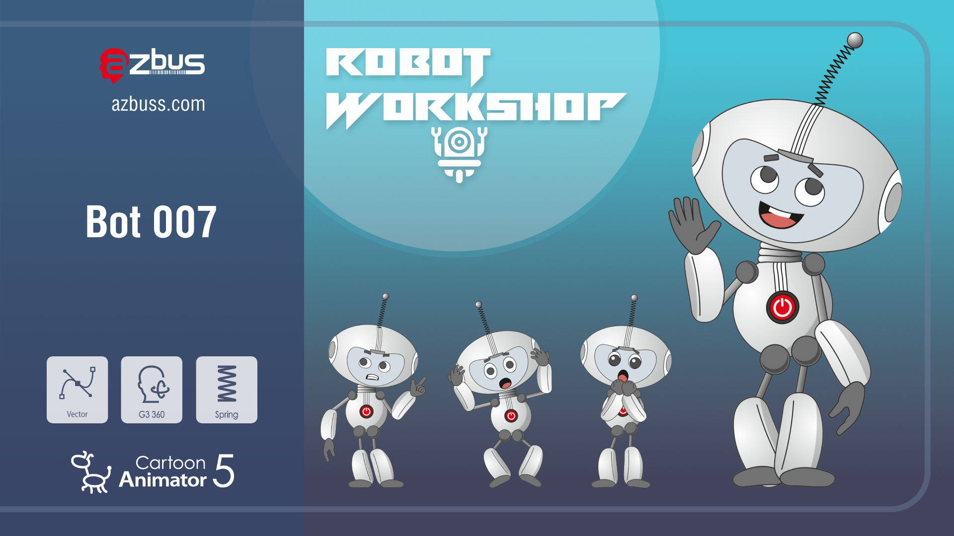 Bot 007 - Cartoon Animator/Actor - Reallusion Content Store