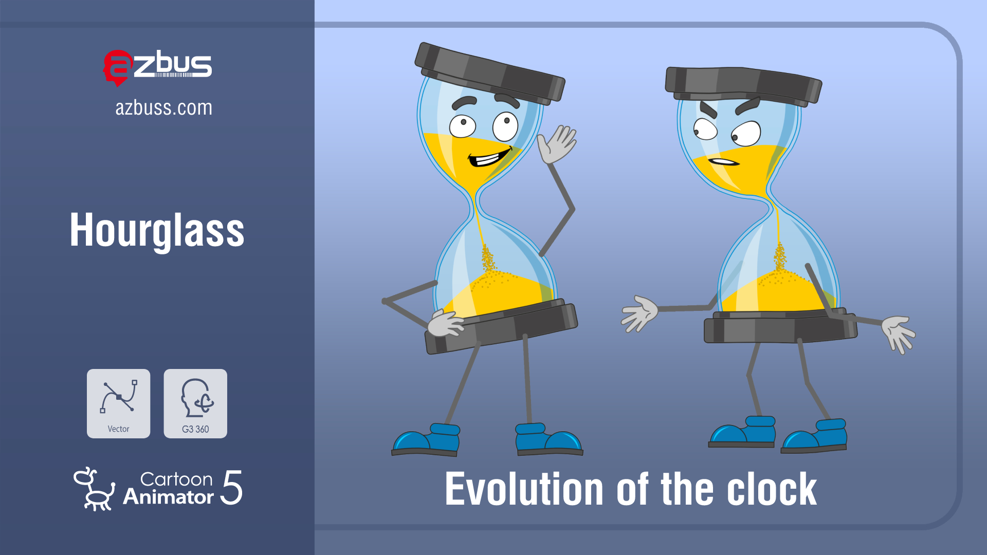 Hourglass - Evolution of the clock - Cartoon Animator/Actor ...