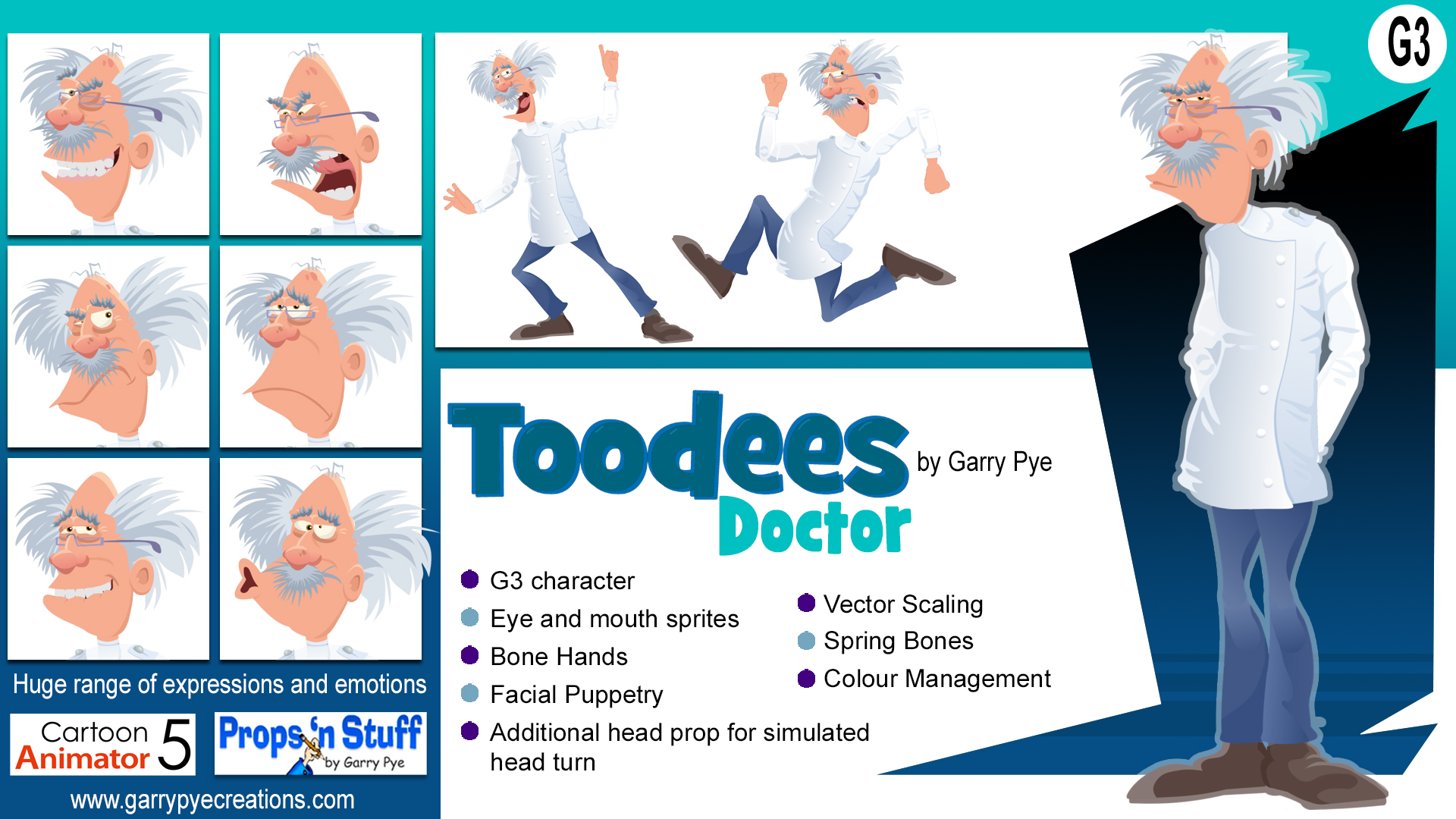 Toodees - Doctor - Cartoon Animator/Actor - Reallusion Content Store