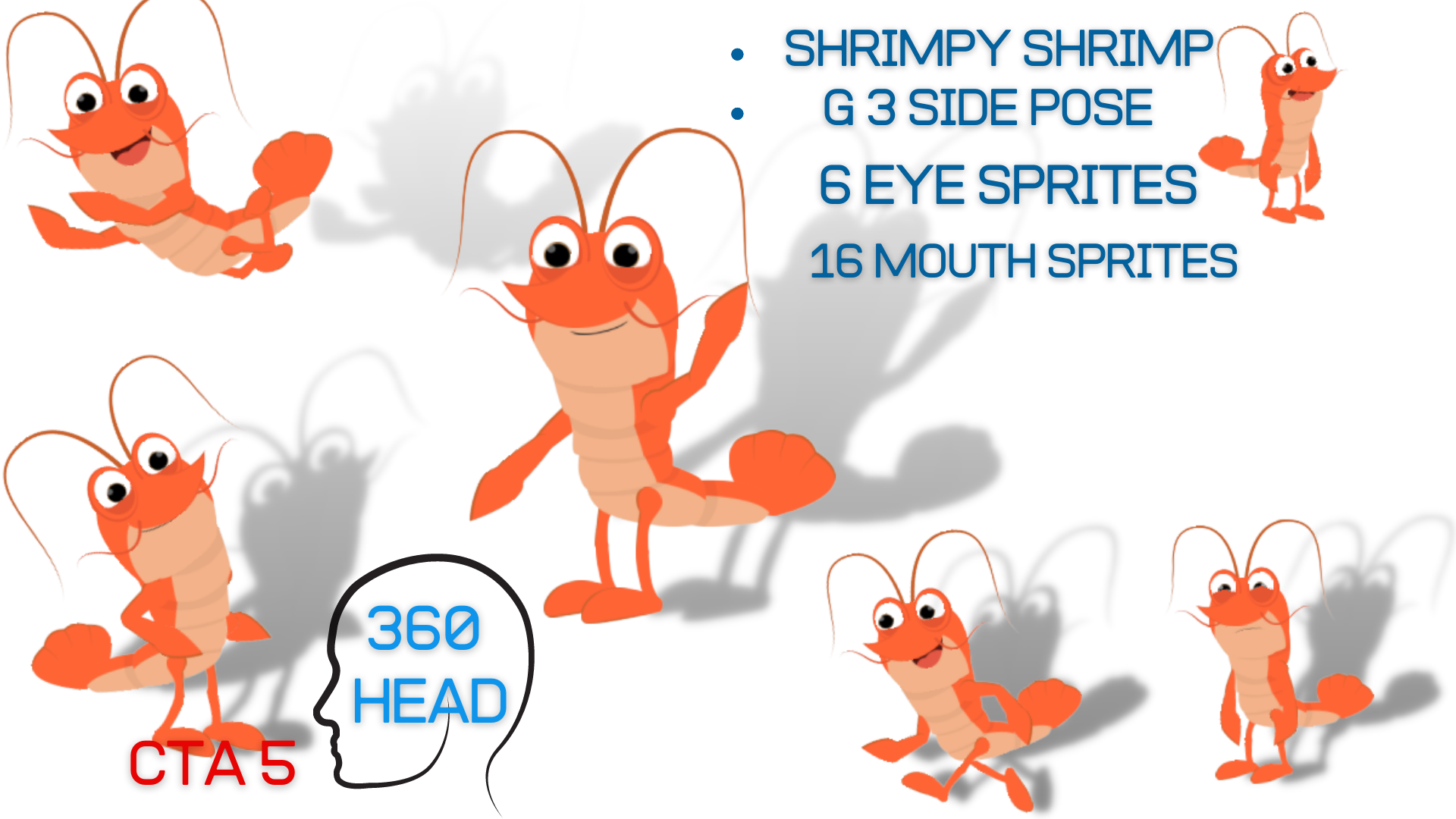 LOBSTER,SHRIMP AND SHARK PACK! - Cartoon Animator/Actor - Reallusion ...