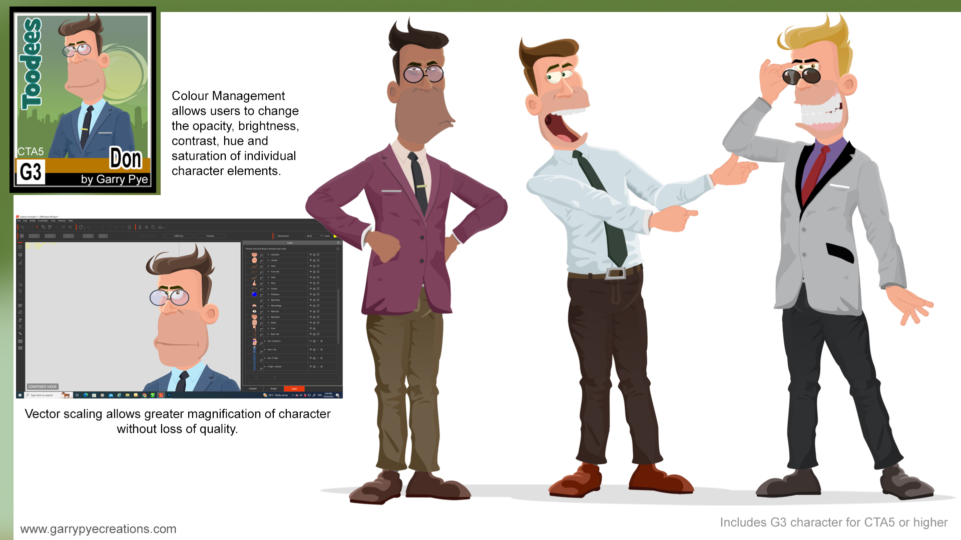 Toodees - Don - Cartoon Animator/Actor - Reallusion Content Store