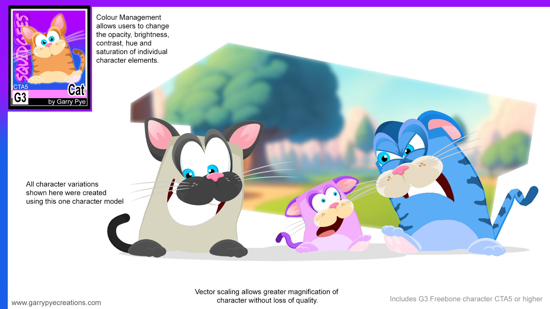 Squidgees - Cat - Cartoon Animator/Actor - Reallusion Content Store