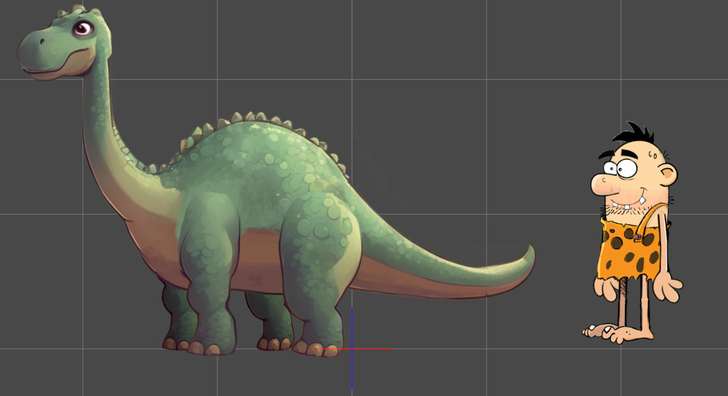 Stone Age (Rock Stone & Brontosaurus) - Cartoon Animator/Actor ...
