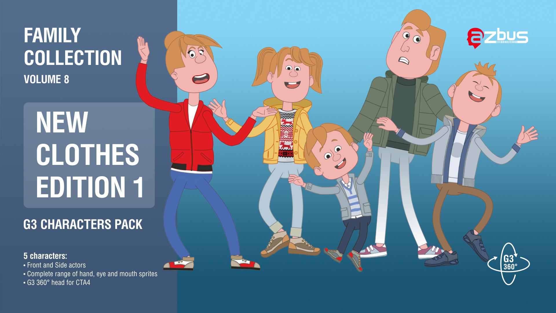 Family collection. Volume 8 - New clothes edition 1 - Cartoon Animator ...