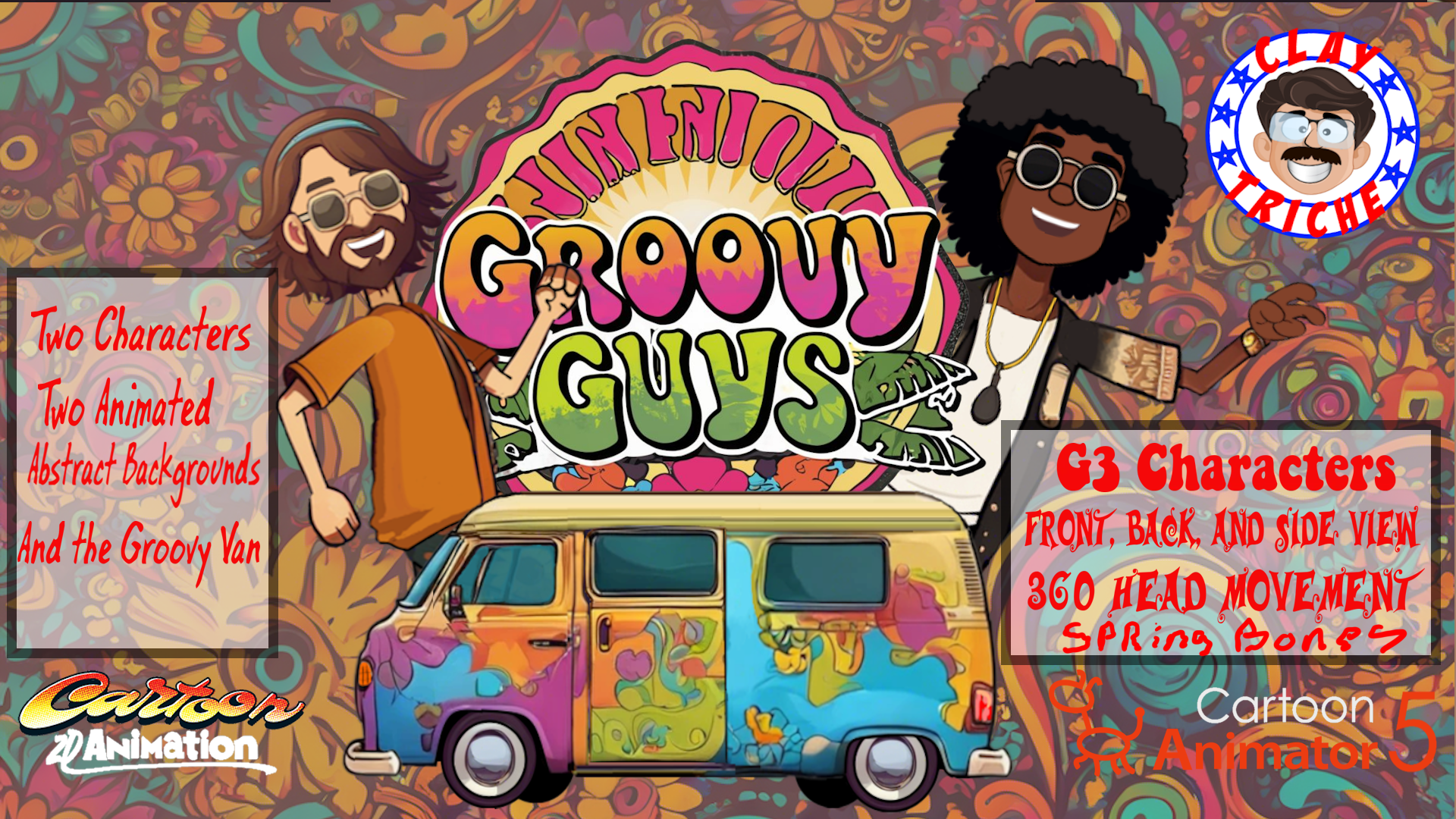 Groovy Guys - Cartoon Animator/Actor - Reallusion Content Store