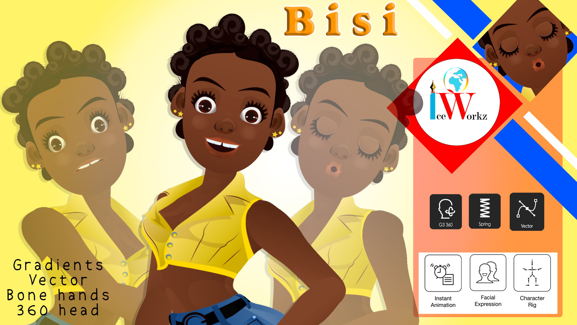 Bisi - Cartoon Animator/Actor - Reallusion Content Store