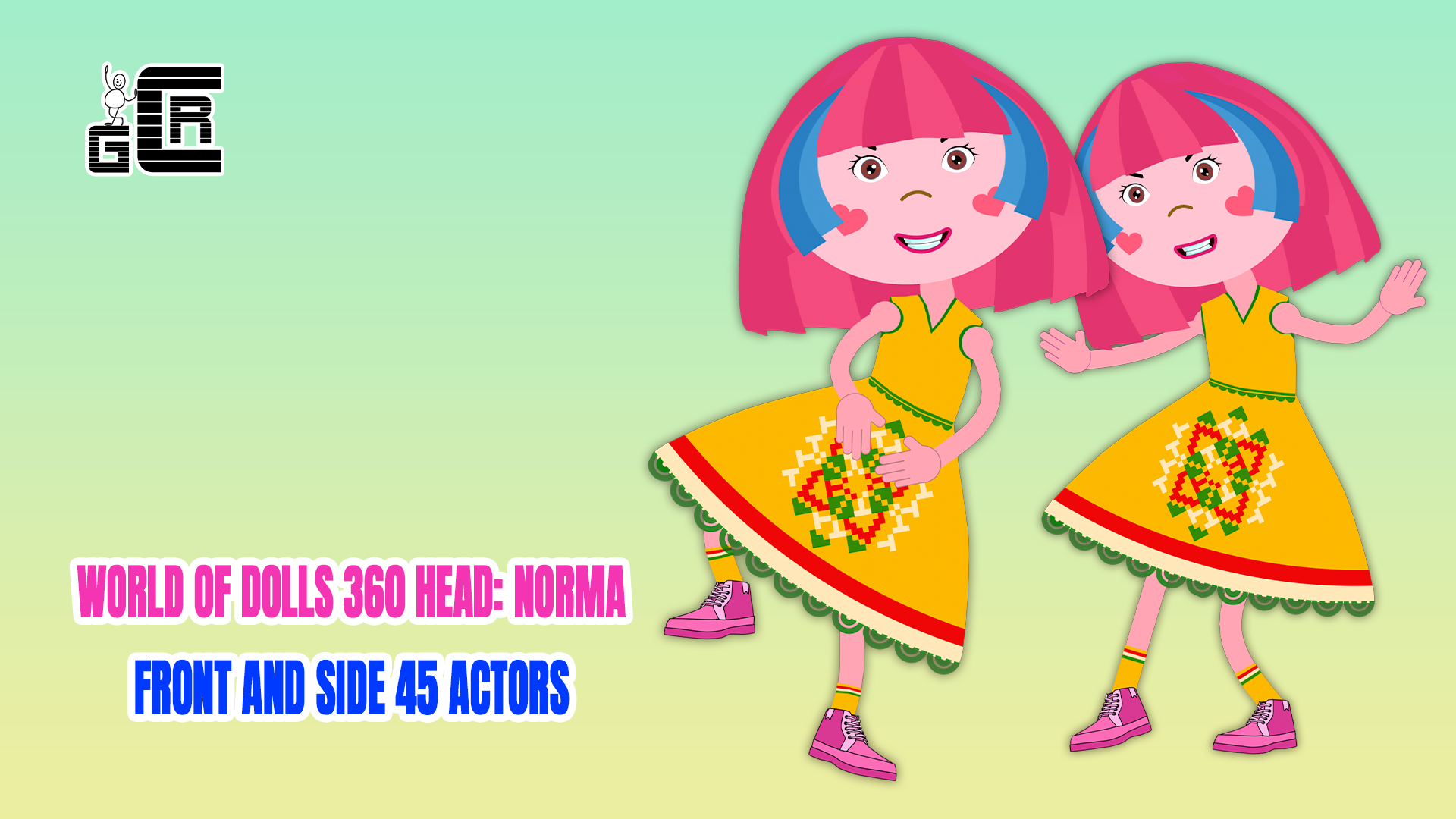 World of Dolls Norma - Cartoon Animator/Actor - Reallusion Content Store
