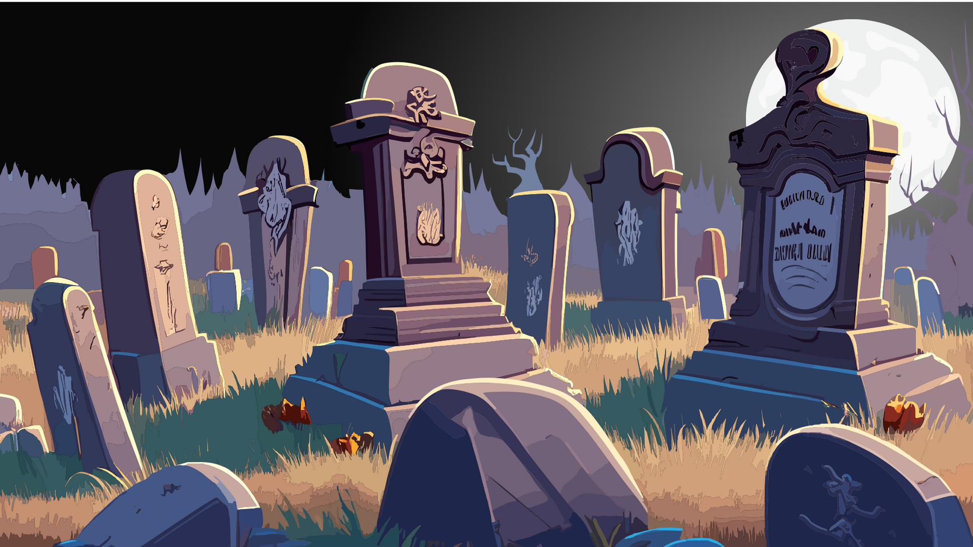 Toon Scenery - Cemeteries - Cartoon Animator/Scene - Reallusion Content ...