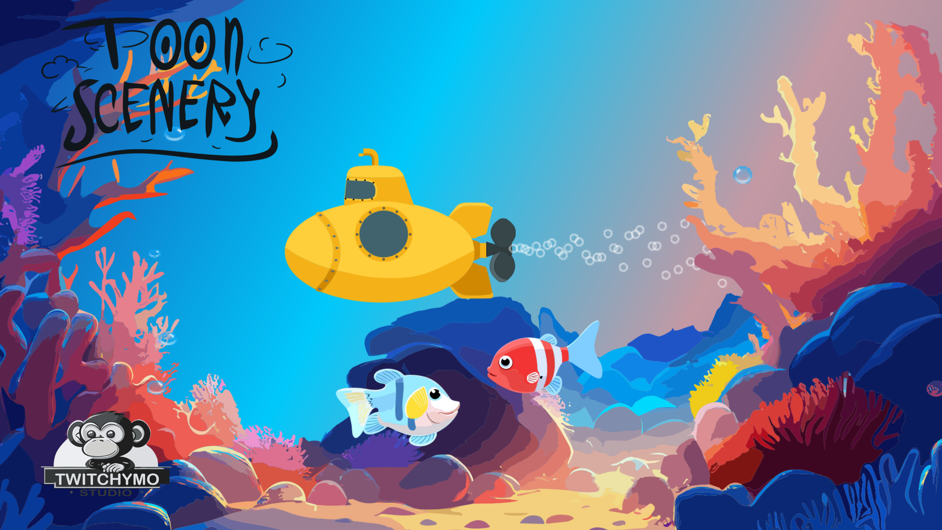 Toon Scenery - The Reef - Cartoon Animator/Scene - Reallusion Content Store