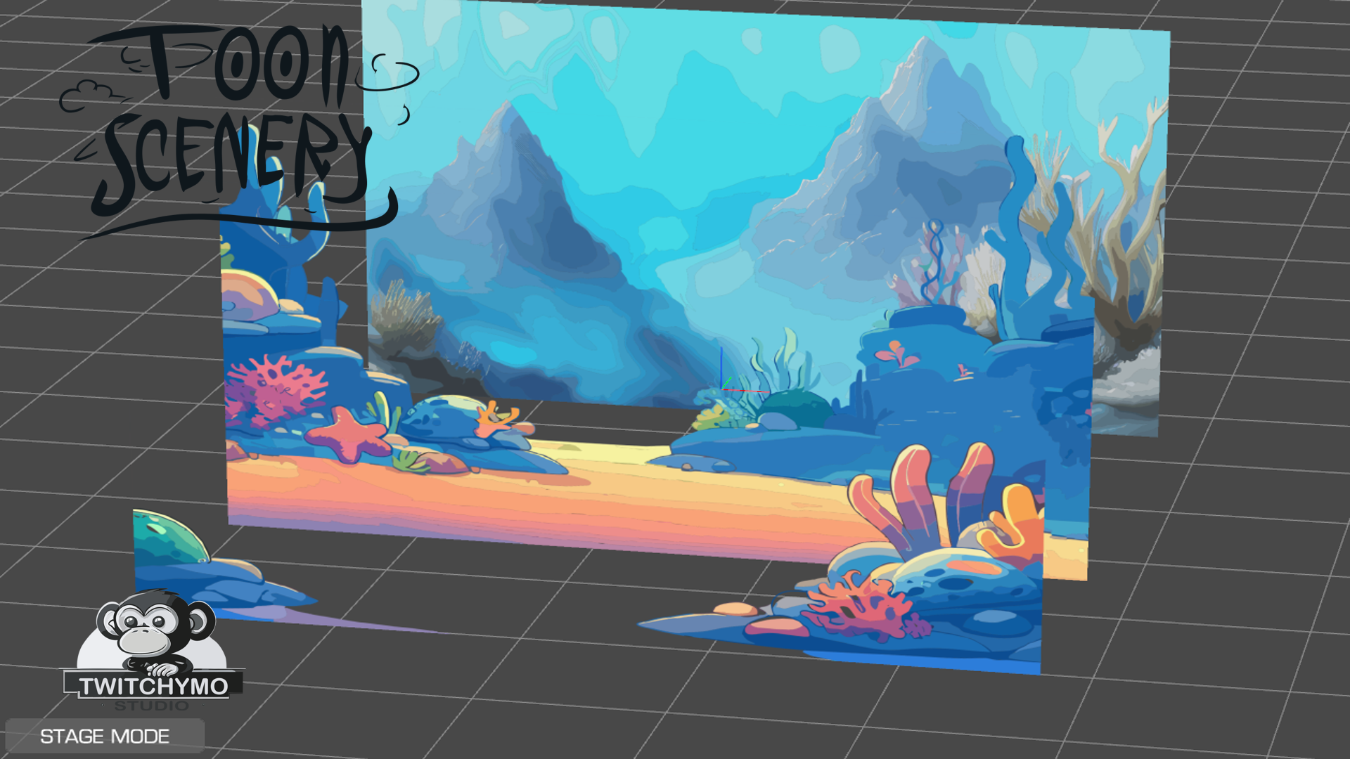 Toon Scenery - The Reef - Cartoon Animator/Scene - Reallusion Content Store