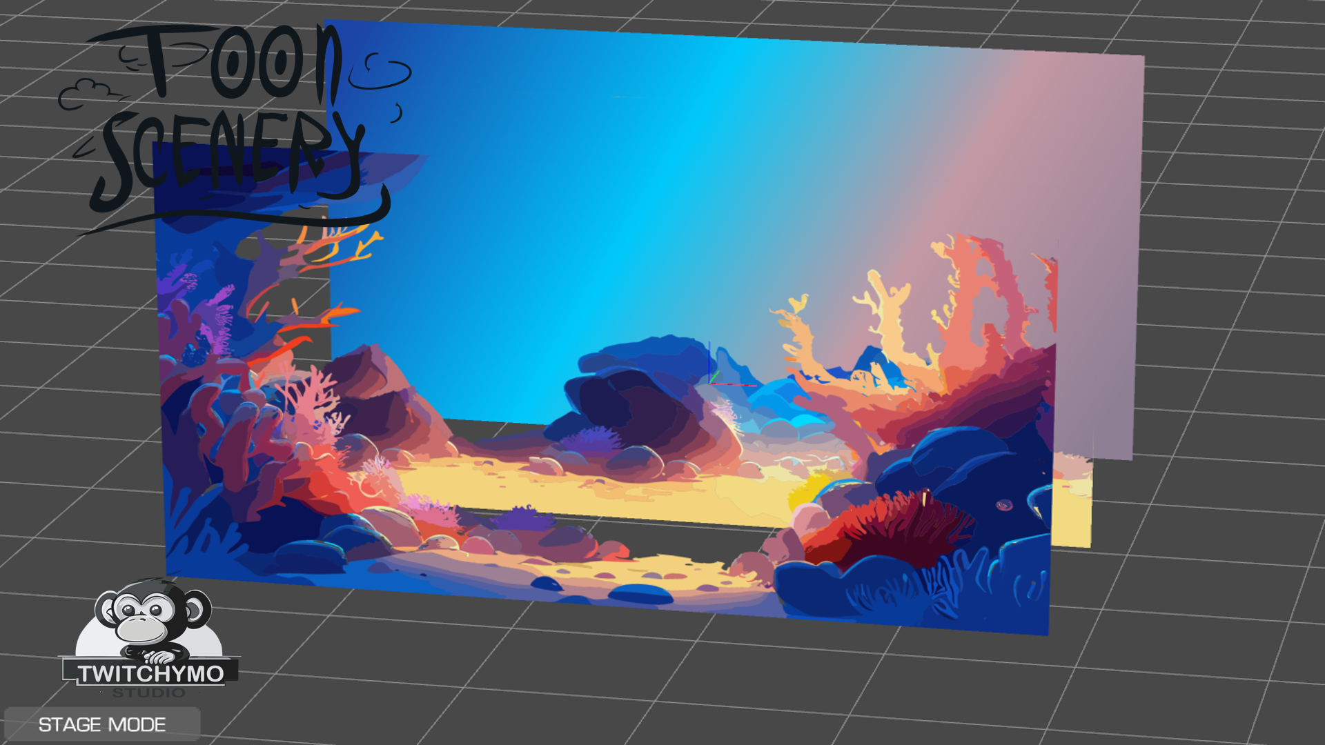 Toon Scenery - The Reef - Cartoon Animator/Scene - Reallusion Content Store