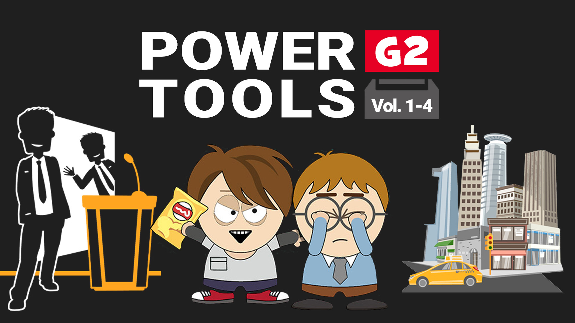 G2 Power Tools Vol. 1-4 - Cartoon Animator/Combo (Multiple-PID ...