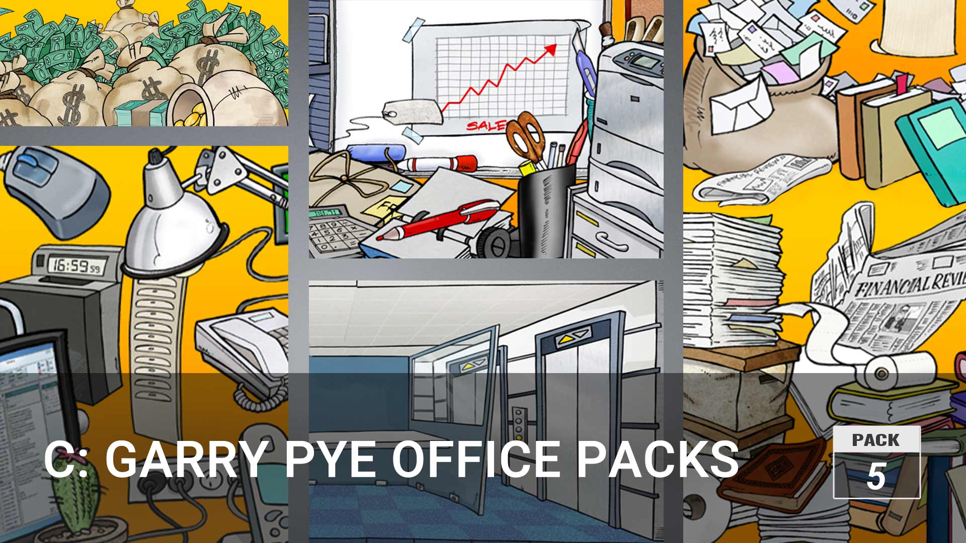 C: Garry Pye Office Packs - Cartoon Animator/Combo (Multiple-PID) - Reallusion Content Store