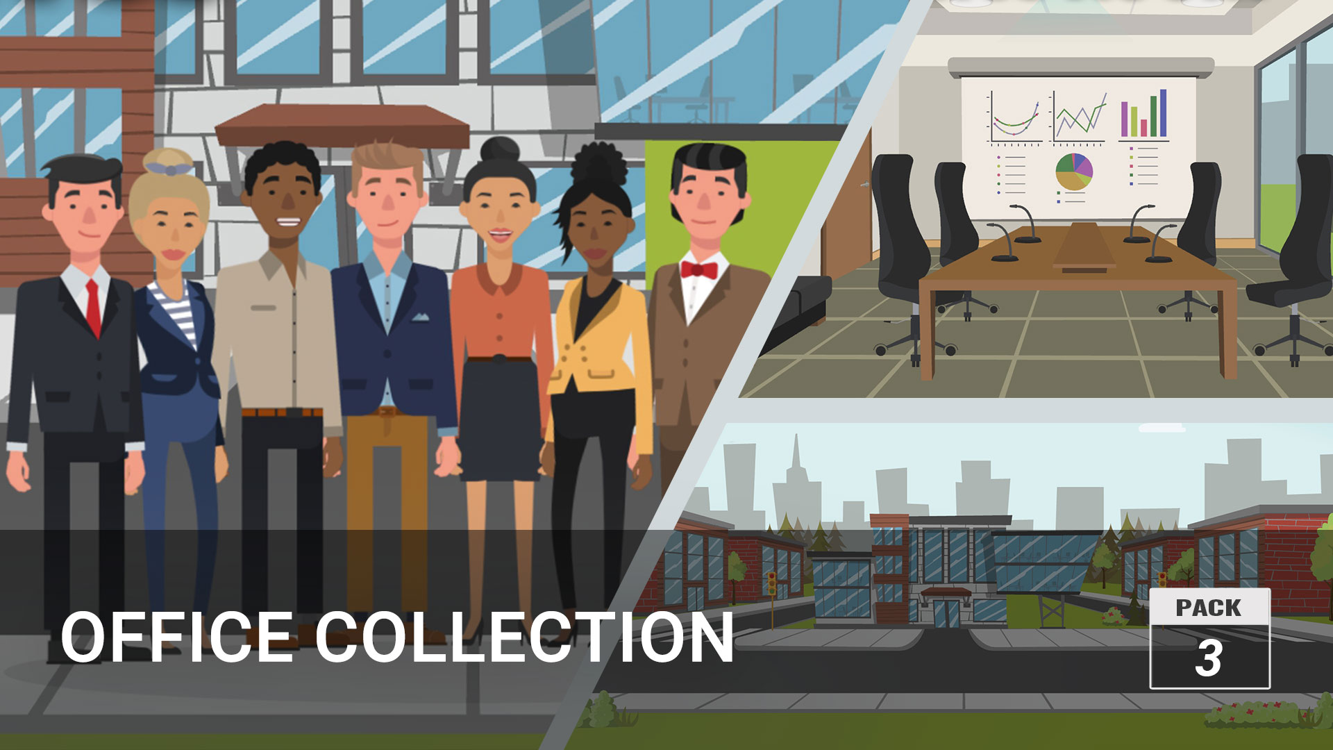 Office Collection - Cartoon Animator/Combo (Multiple-PID) - Reallusion ...