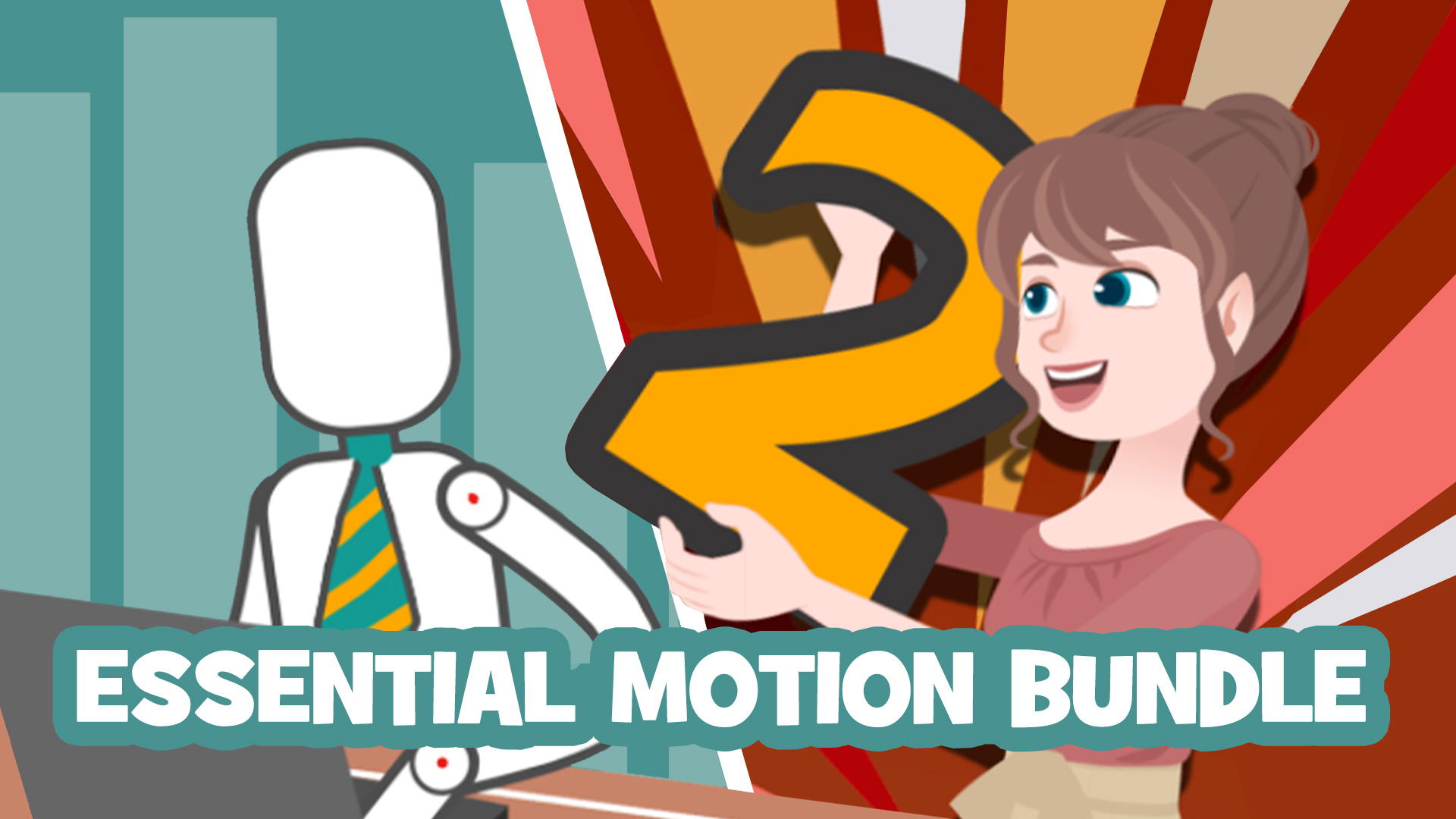 Essential Motion Bundle - Cartoon Animator/Combo (Multiple-PID) - Reallusion Content Store