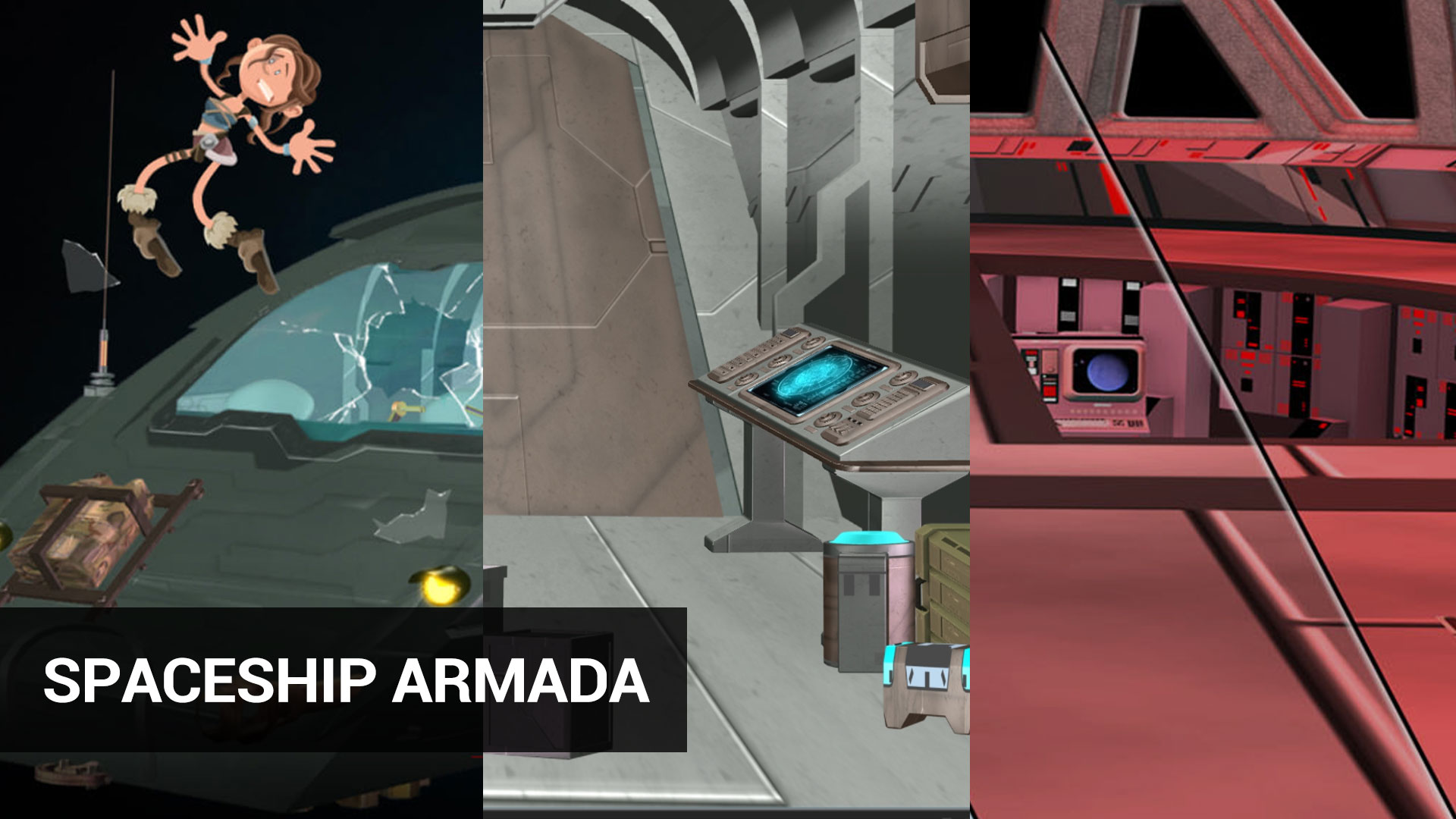 Spaceship Armada - Cartoon Animator/Combo (Multiple-PID) - Reallusion ...