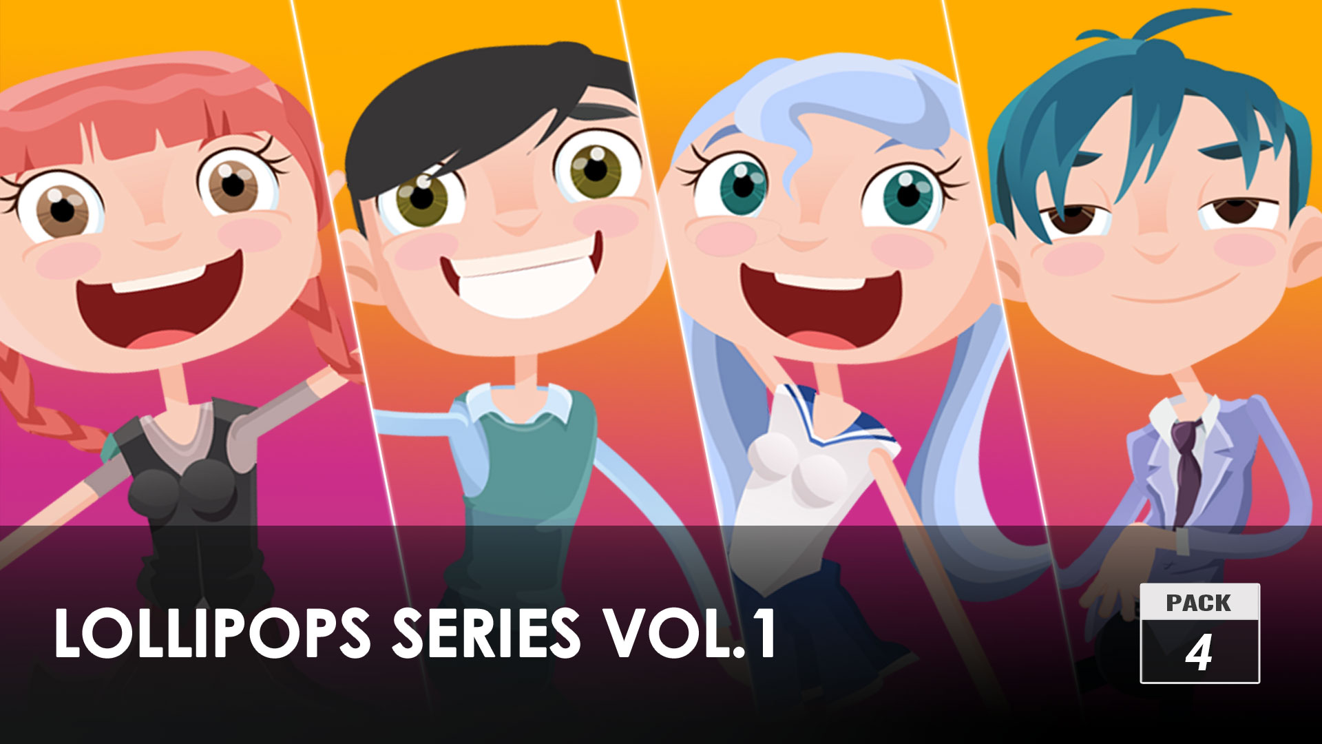 Lollipops Series - Cartoon Animator/Combo (Multiple-PID) - Reallusion ...
