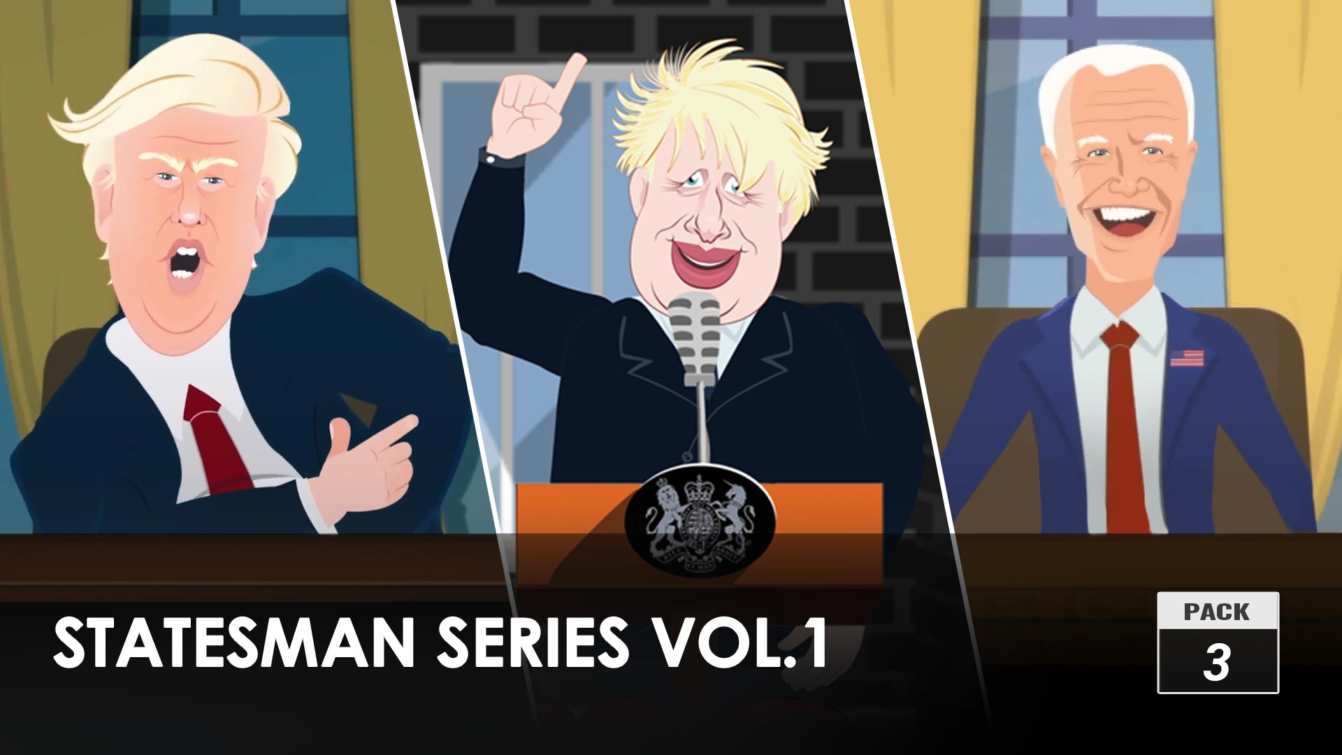 Statesman Series - Cartoon Animator/Combo (Multiple-PID) - Reallusion ...