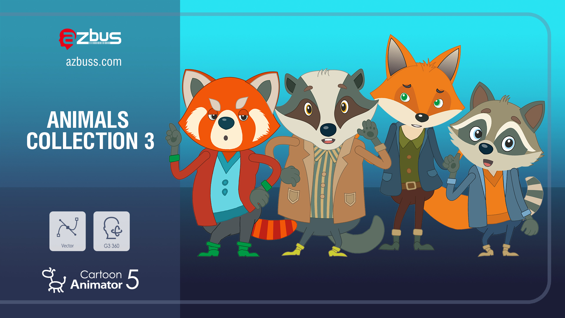 Animals Collection Volume 3 - Cartoon Animator/Combo (Multiple-PID ...