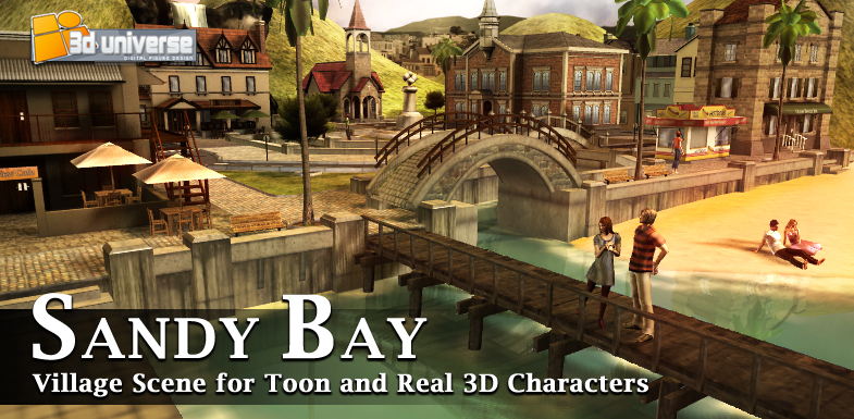Sandy Bay - iClone/Stage - Reallusion Content Store