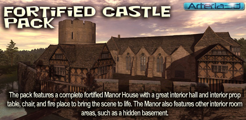 Fortified Castle Pack - iClone/Stage - Reallusion Content Store