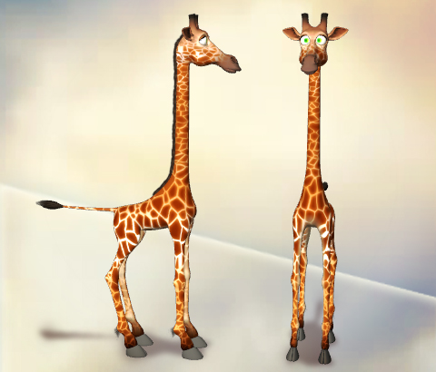 Toon Giraffe - iClone/Actor - Reallusion Content Store