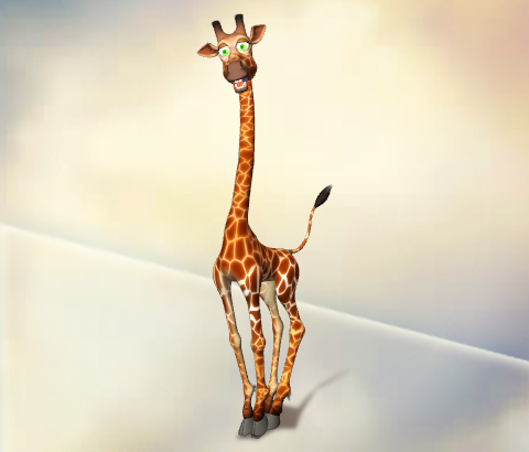 Toon Giraffe - iClone/Actor - Reallusion Content Store