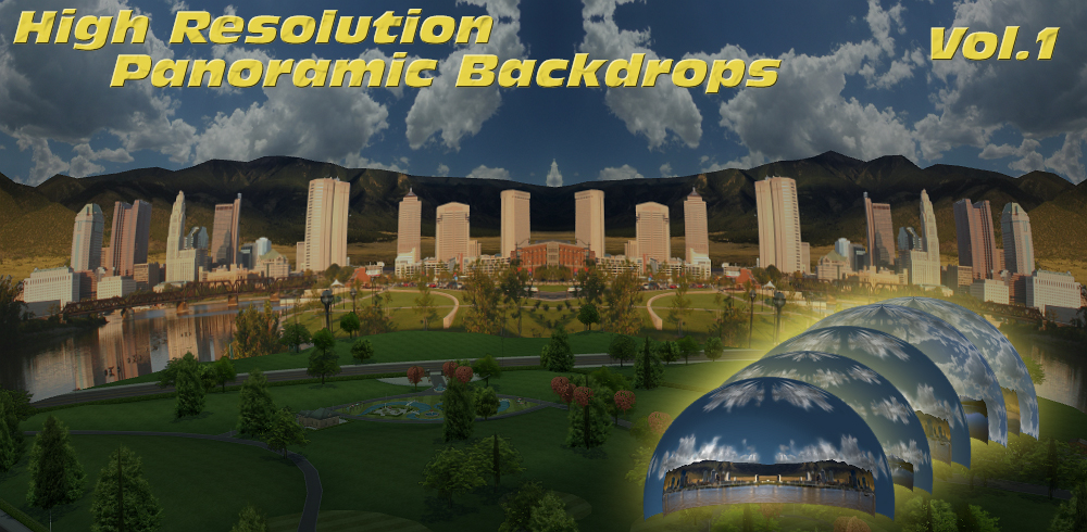 High Resolution Panoramic Backdrops - iClone/Stage - Reallusion Content ...