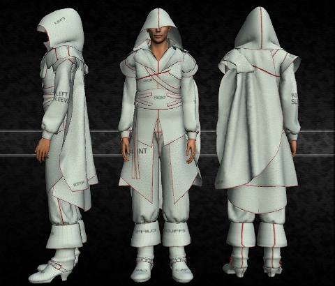 G5 Cloth Marvelous Assassin Breed - iClone/Actor - Reallusion Content Store