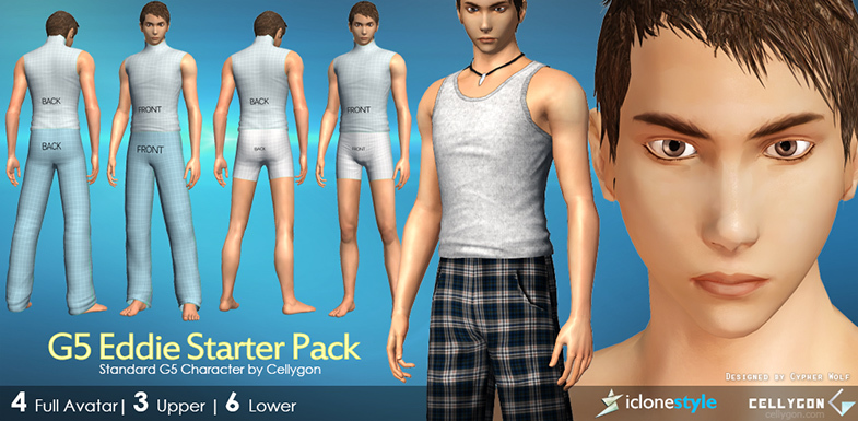 G5 Eddie Starter Pack - iClone/Actor - Reallusion Content Store