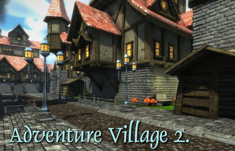 Adventure Village 2. - iClone/Stage - Reallusion Content Store