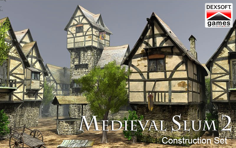Medieval Slum Vol. 2 - iClone/Stage - Reallusion Content Store