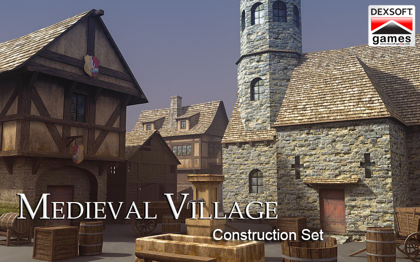 Medieval Village 1. - iClone/Stage - Reallusion Content Store