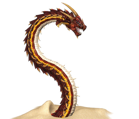 3dFoin Dragon Worm - iClone/Actor - Reallusion Content Store