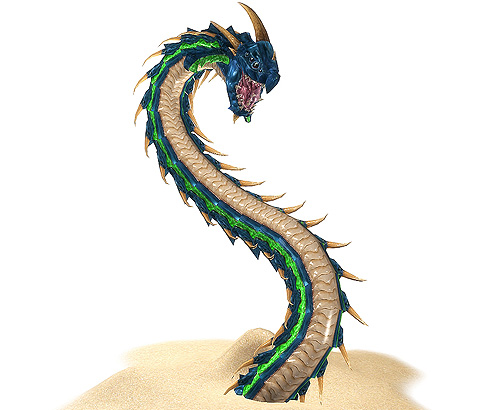 3dFoin Dragon Worm - iClone/Actor - Reallusion Content Store