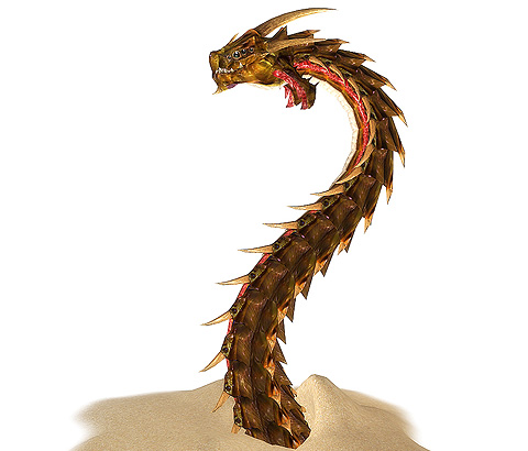 3dFoin Dragon Worm - iClone/Actor - Reallusion Content Store