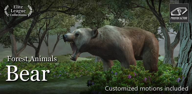 PROTOFACTOR - BEAR - iClone/Actor - Reallusion Content Store