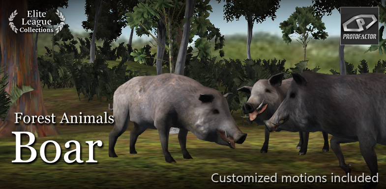 PROTOFACTOR - BOAR - iClone/Actor - Reallusion Content Store