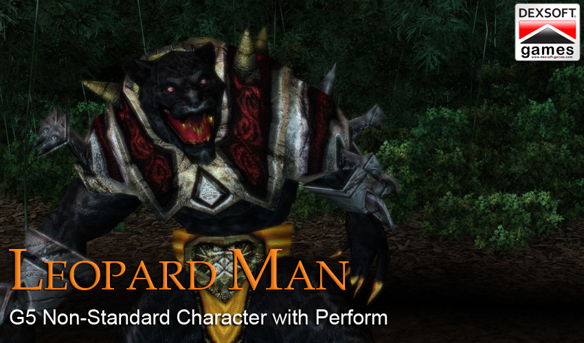 Leopard Man - iClone/Actor - Reallusion Content Store