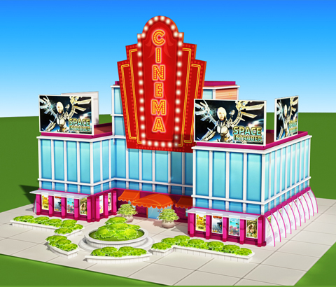 Souchenki City Cinema and Stadium - iClone/Stage - Reallusion Content Store