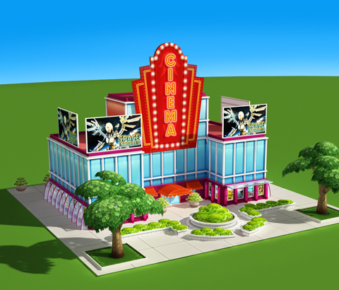 Souchenki City Cinema and Stadium - iClone/Stage - Reallusion Content Store