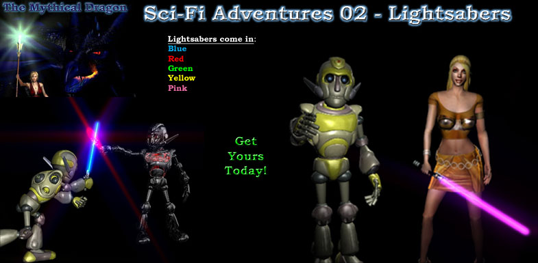 Sci-Fi Adv 02 - Lightsabers - iClone/Stage - Reallusion Content Store