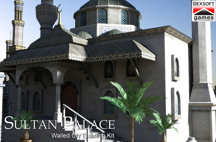Sultan Palace - iClone/Stage - Reallusion Content Store