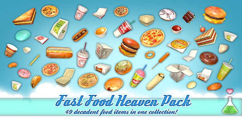 Fast Food Heaven Pack - iClone/Stage - Reallusion Content Store