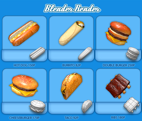 Fast Food Heaven Pack - iClone/Stage - Reallusion Content Store