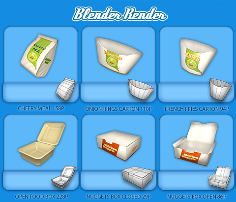 Fast Food Heaven Pack - iClone/Stage - Reallusion Content Store