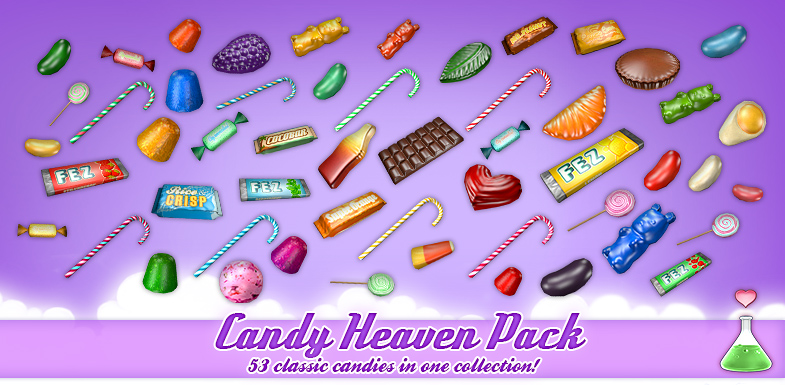 Candy Heaven Pack - iClone/Stage - Reallusion Content Store