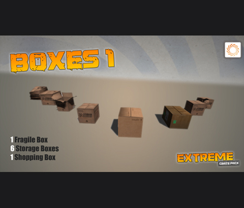 Extreme Crate Pack - iClone/Stage - Reallusion Content Store