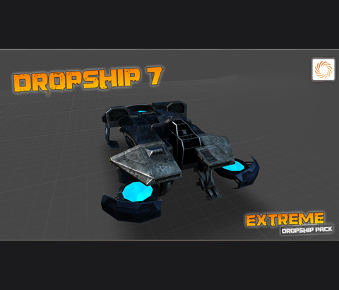 Extreme Dropship Pack - iClone/Stage - Reallusion Content Store